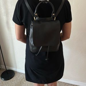 Vera Pelle | Bags | Nwt Vera Pelle Convertible Backpack Genuine Leather ...